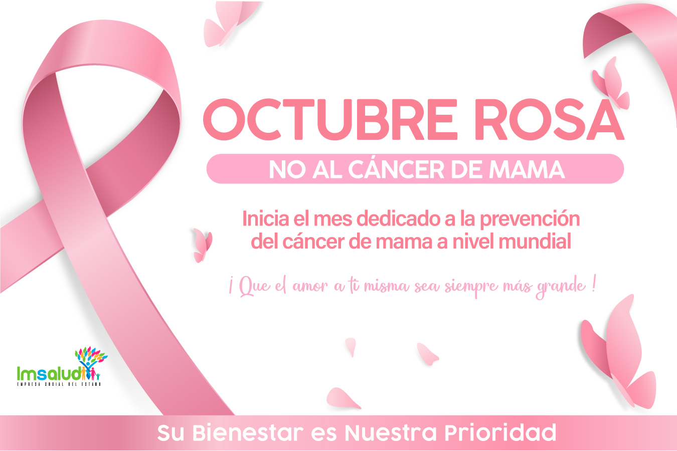 INICIA EL MES DE LA SENSIBILIZACIÓN DEL CÁNCER DE MAMA – IMSALUD