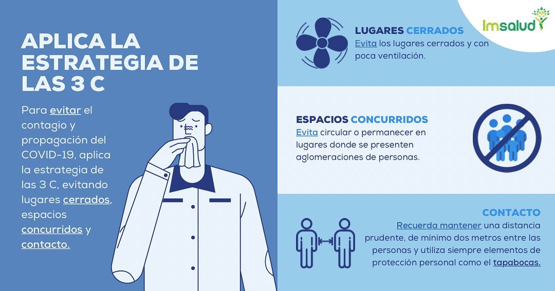 APLICA LA ESTRATEGIA DE LAS 3C – IMSALUD