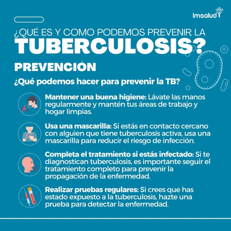 ¿QUÉ ES Y CÓMO PODEMOS PREVENIR LA TUBERCULOSIS? – IMSALUD